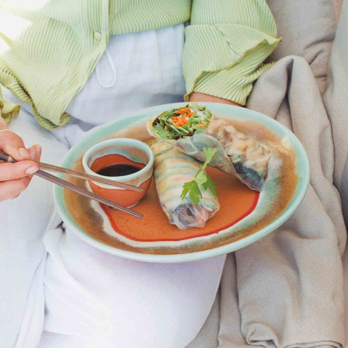 Spring Roll Set | Sustainable Gifting | Pottery For The Planet