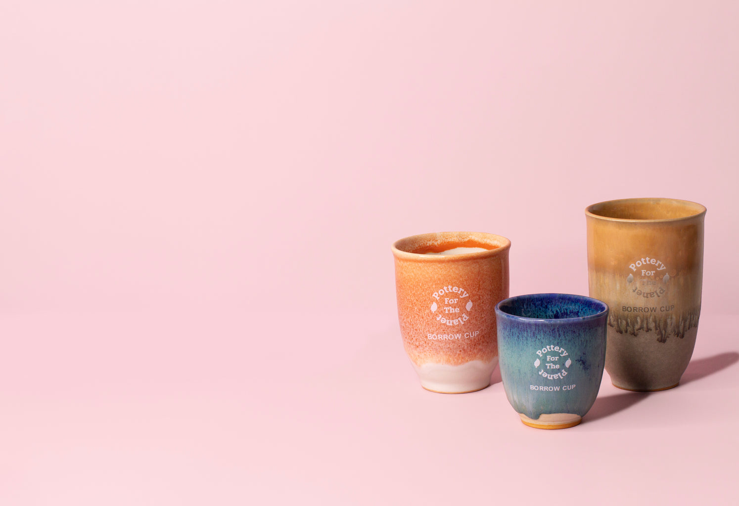 Borrow Cups | Reduce Single-Use Waste | Pottery For The Planet