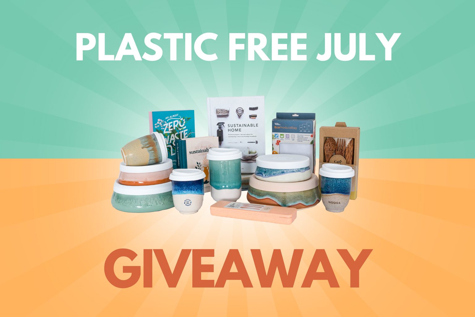 Plastic Free July | Sustainable Resources | Pottery For The Planet