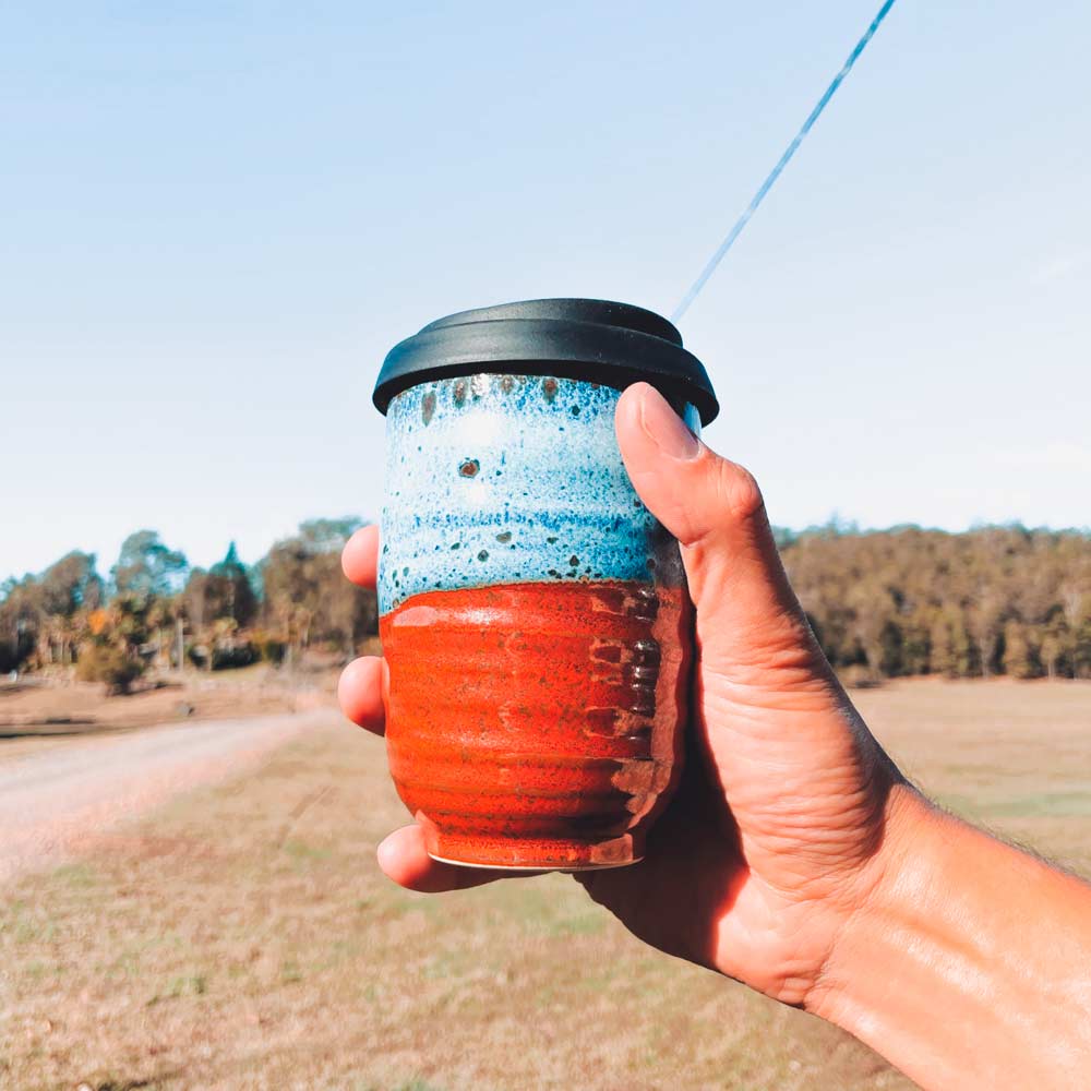 Outback Reusable Coffee Cup | Pottery For The Planet