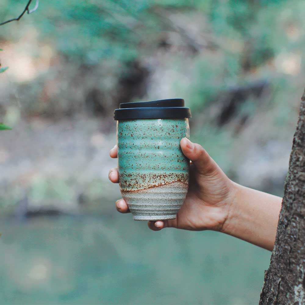 Ceramic Takeaway Coffee Cups | Limited Edition | Pottery For The Planet
