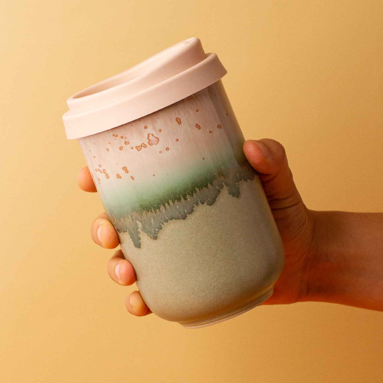 Iced Coffee Cup | Reusable & Handmade | Pottery For The Planet