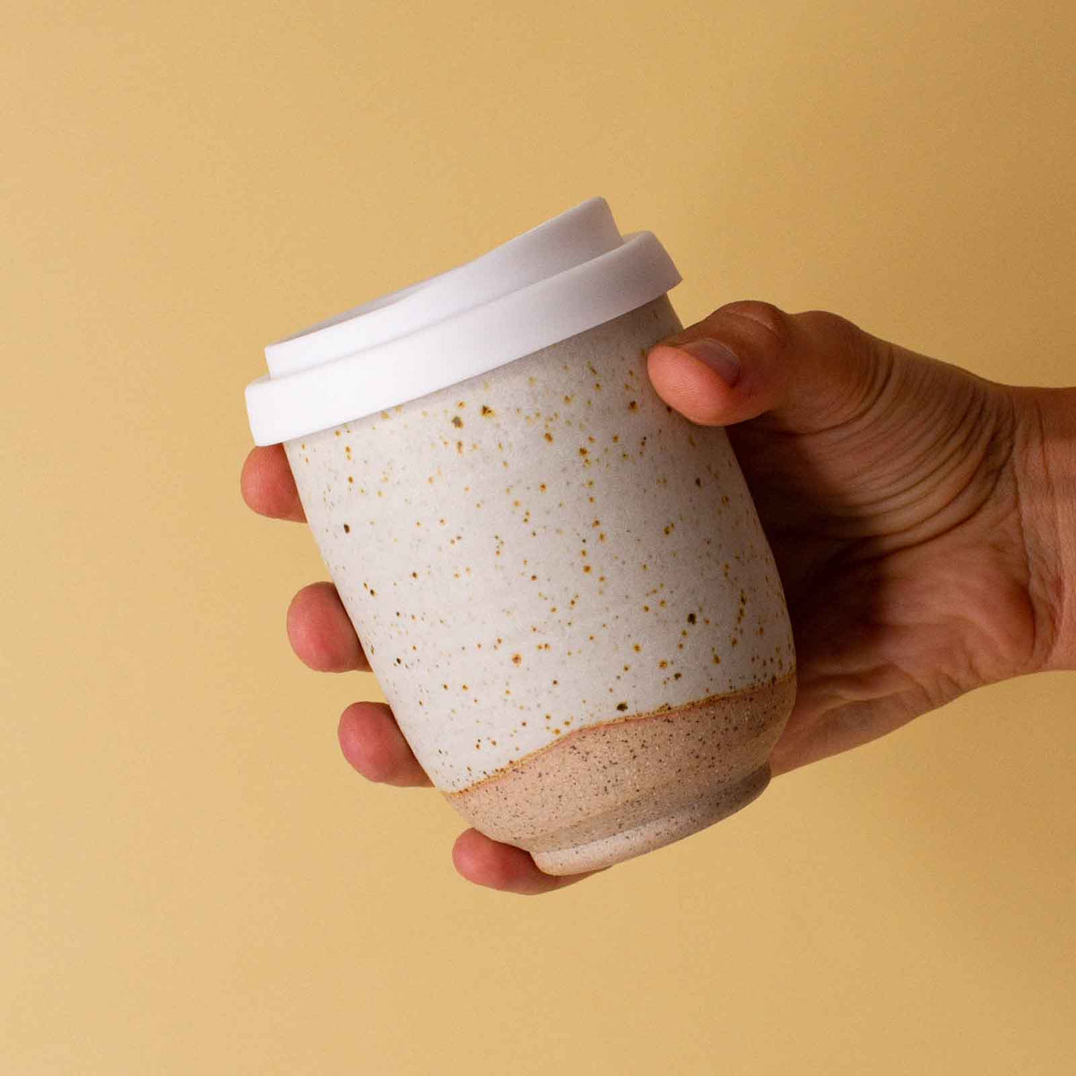 Ceramic Takeaway Coffee Cups | Many Glazes | Pottery For The Planet