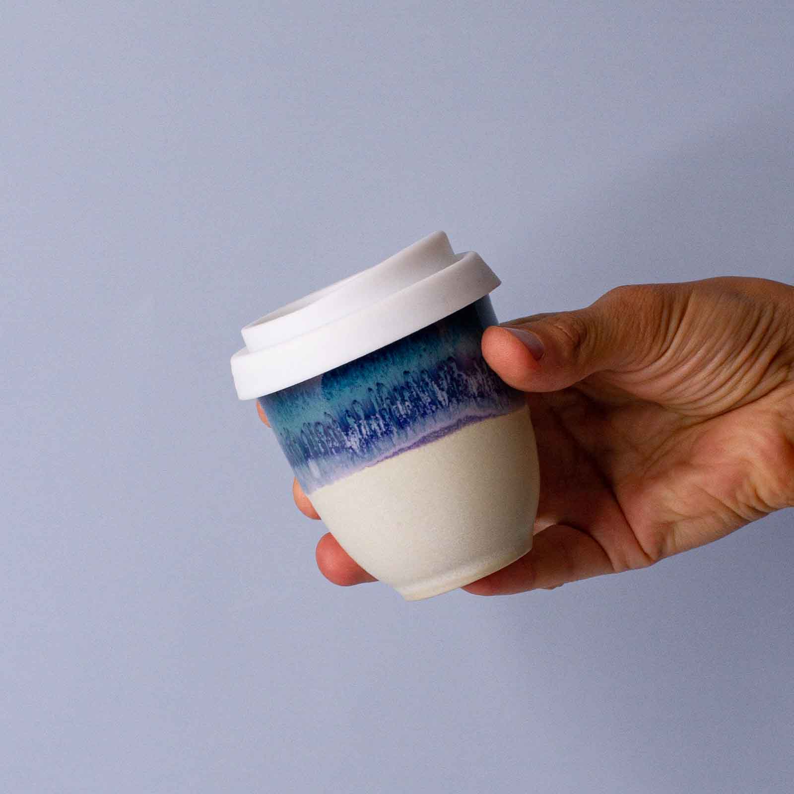 Tea Tree Bay Ceramic Travel Cup | Made In Noosa | Pottery For The Planet